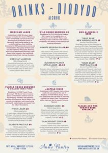 Daytime Menus - Ann's Pantry