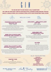 Daytime Menus - Ann's Pantry