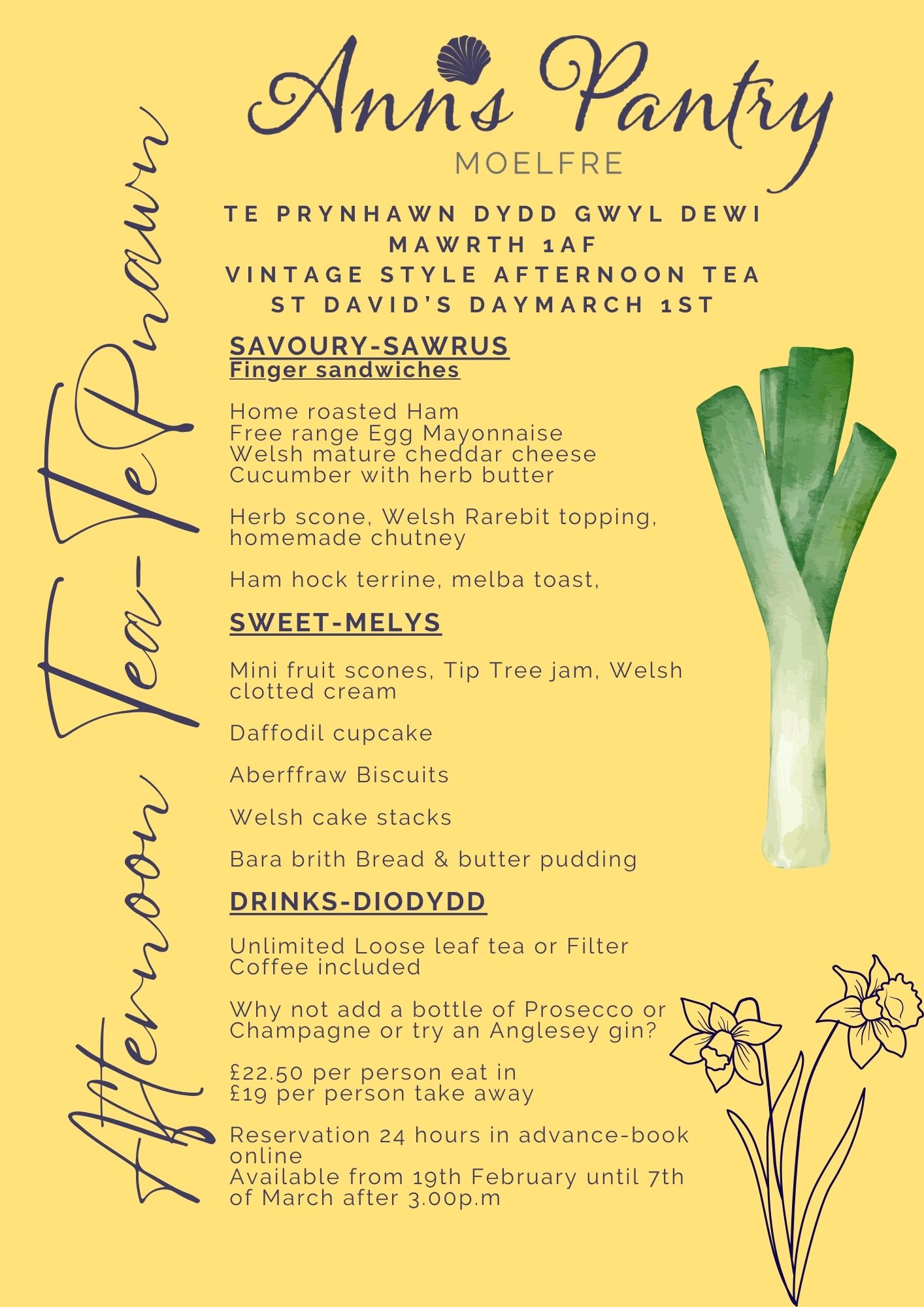 Afternoon Tea - Ann's Pantry